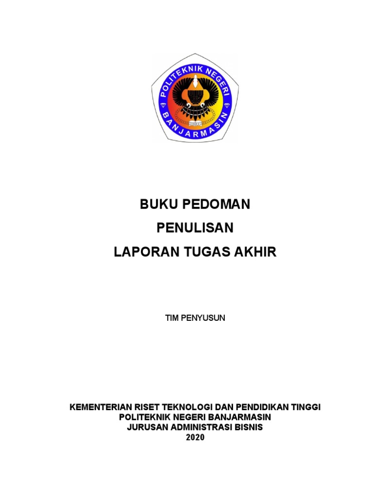 Buku Pedoman Tugas Akhir 2020 | PDF