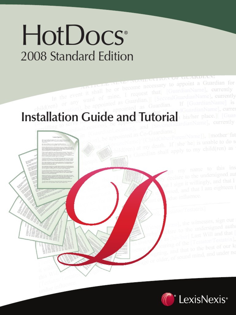 HotDocs 2008 Standard | PDF | Windows Registry | Computer File