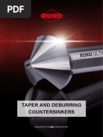 Countersunk Hole Size Chart | PDF | Metalworking | Machining
