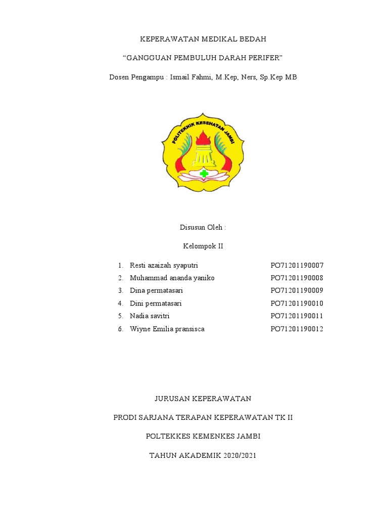 Keperawatan Medikal Bedah | PDF