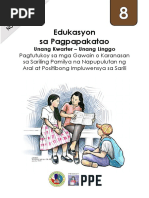 EsP 8 Q1 Module 3 | PDF