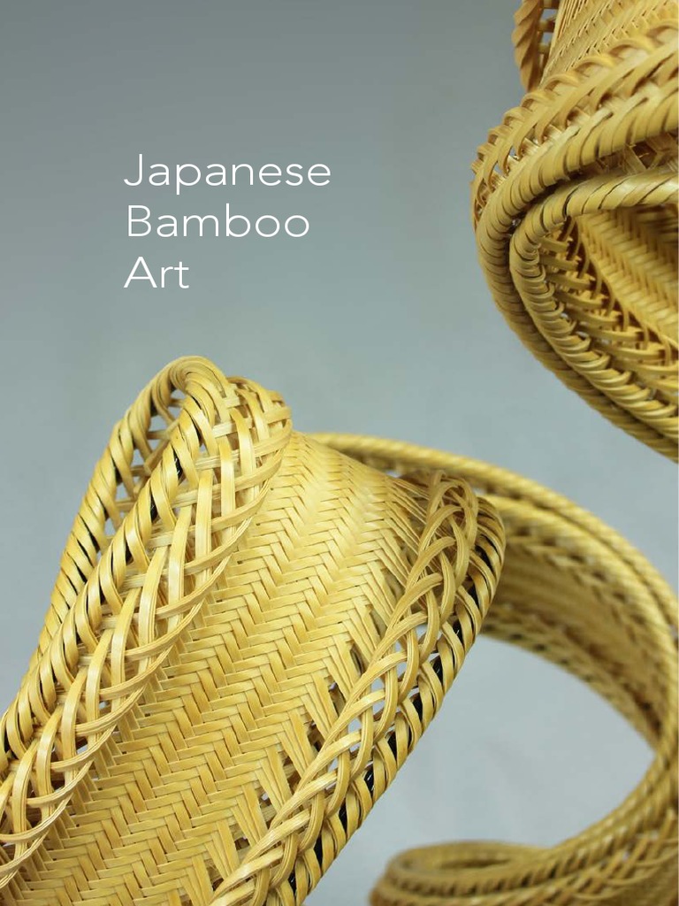 Japanese Bamboo Art Exhibition 2020 | PDF | Bamboo | Forest Products
