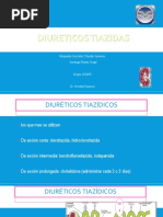 Mecanismo y Dosis de Diuréticos Tiazídicos | PDF | Biología Molecular ...