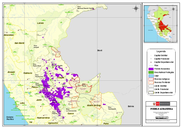 Mapa Pueblo Ashaninka Link 1 PDF | PDF