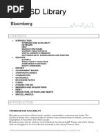 Bloomberg Functions | PDF | Swap (Finance) | Bonds (Finance)