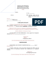 Counter Affidavit | PDF