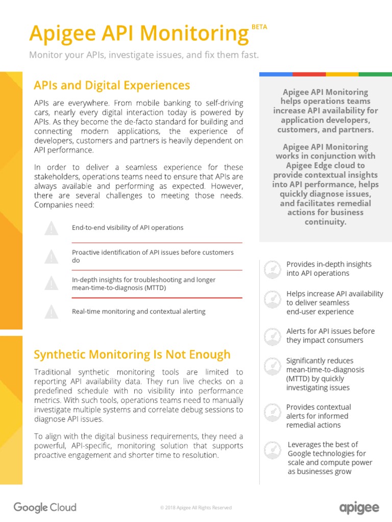 Monitor Your Apis, Investigate Issues, and Fix Them Fast.: End-To-End ...
