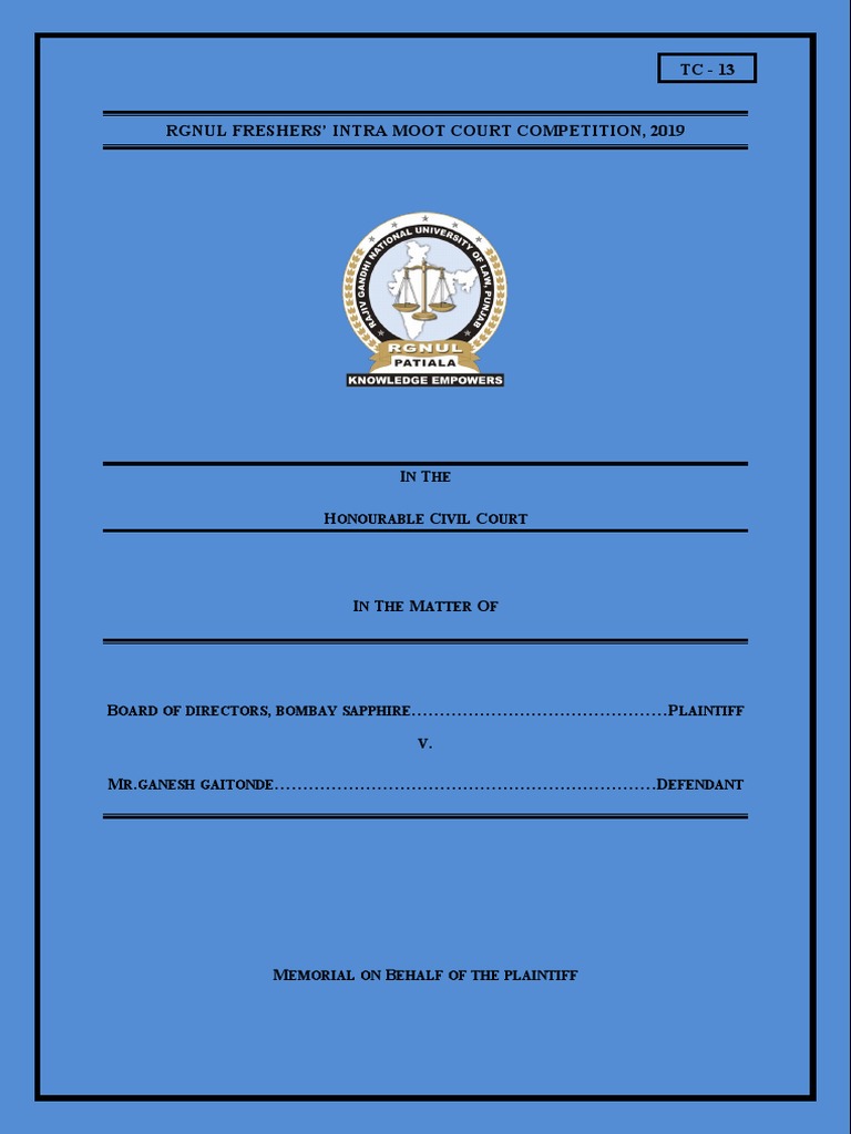 Hardik Sir Memo | PDF | Mens Rea | Mootness