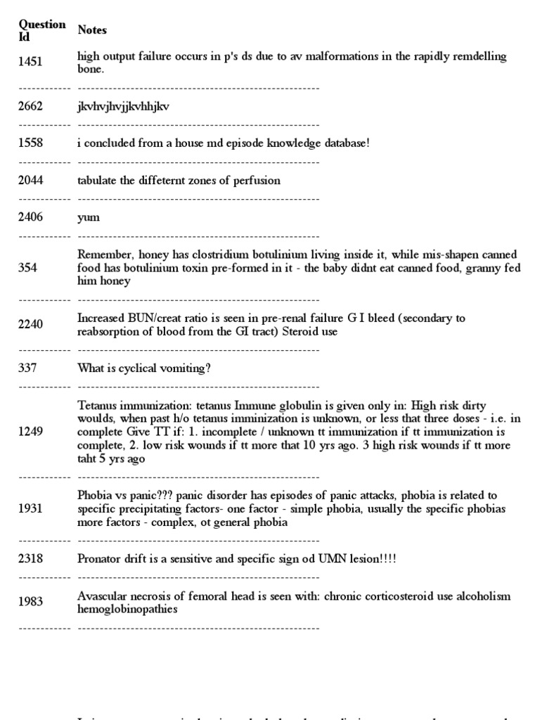Uworld Notes | PDF | Pneumonia | Hepatitis