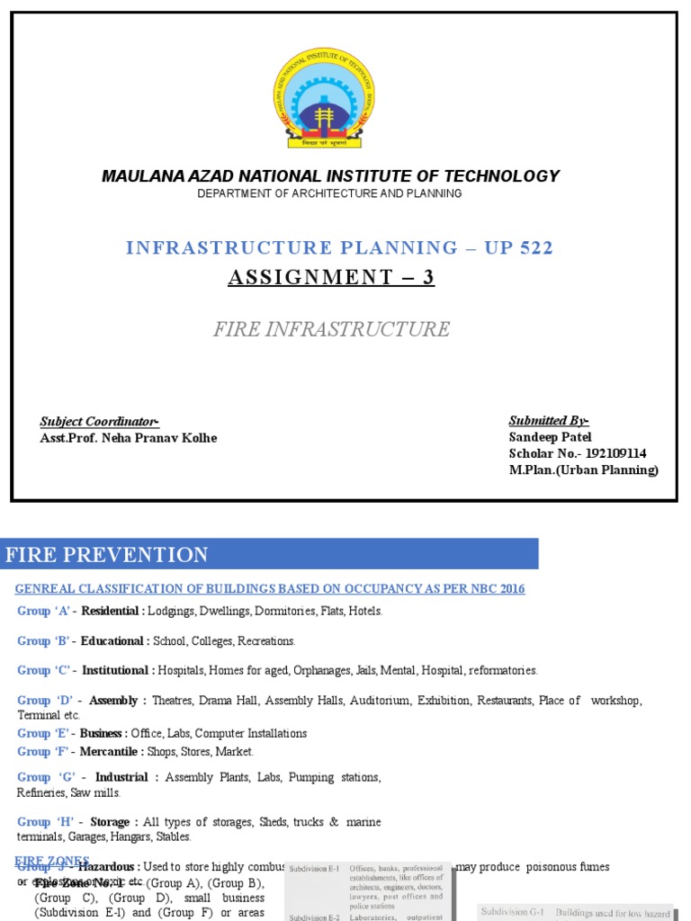 Assignment - 3: Fire Infrastructure | PDF | Elevator | Firefighter