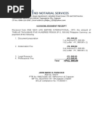 Affidavit of Explanation PNP | PDF | Social Science