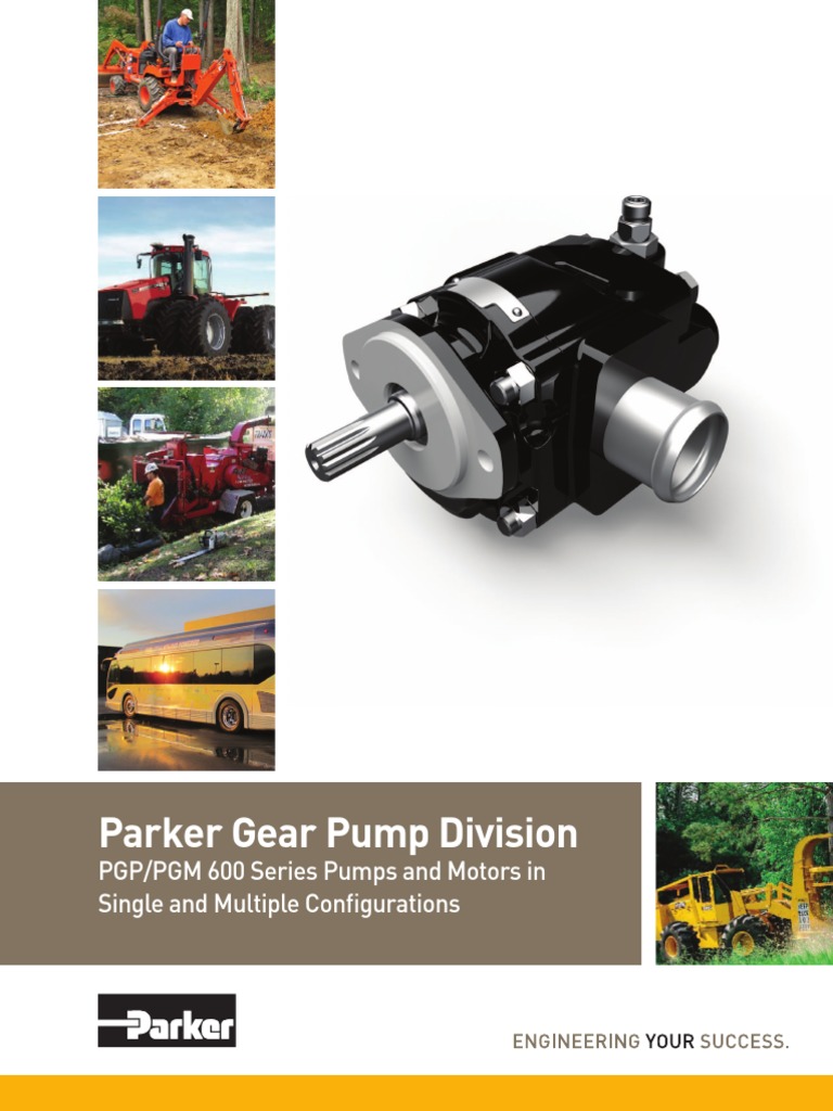 P600 Parker Pump | Download Free PDF | Pump | Mechanical Engineering