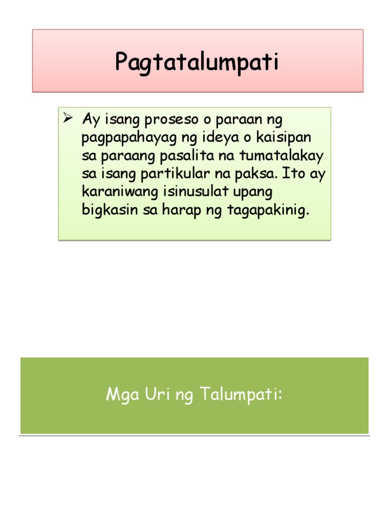 Pagtatalumpati | PDF