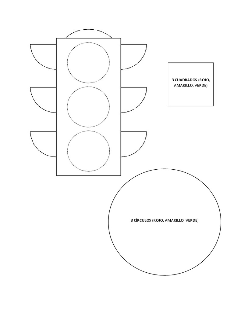 Molde de Semáforo | PDF