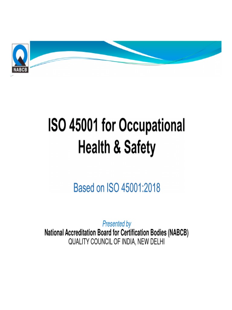 National Accreditation Board For Certification Bodies (NABCB) | PDF ...