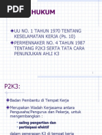 Format Laporan Triwulan K3L P2K3 Ke Disnaker Setempat | PDF