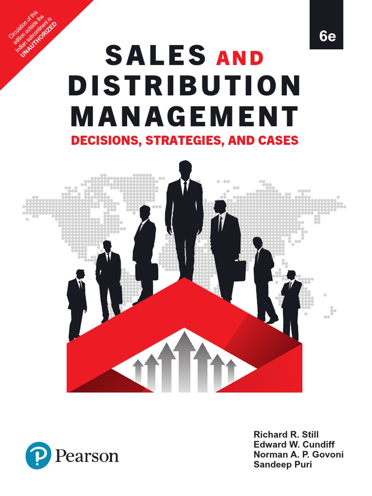 Sales and Distribution Management Decisions Strategies and Cases by ...