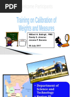 003 Daily Verification of Weighing Balance | PDF | Weighing Scale ...