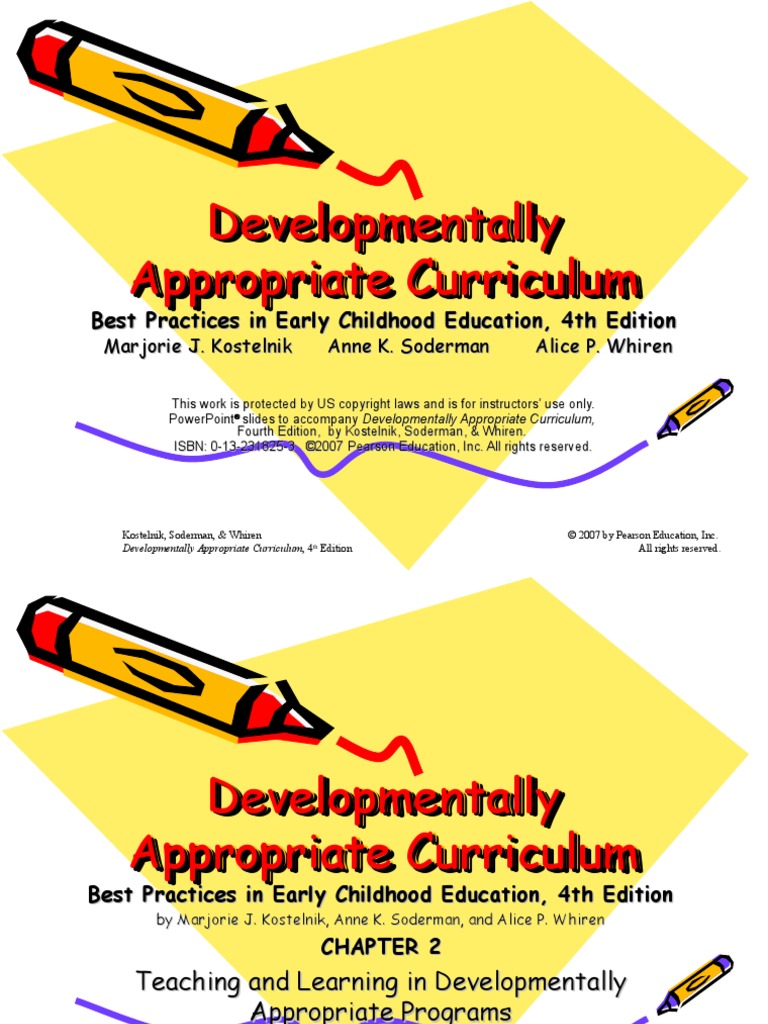 Developmentally Appropriate Practice | PDF | Behavior Modification ...