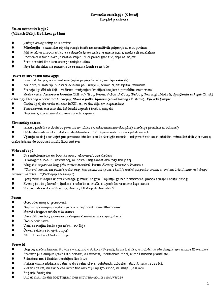 Usmena - Drugi Kolokvij | PDF