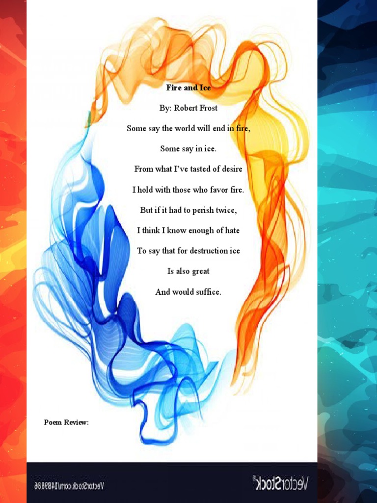 Fire and Ice: Poem Review | PDF