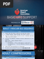 Summary of High-Quality CPR Components For BLS Providers: Component ...