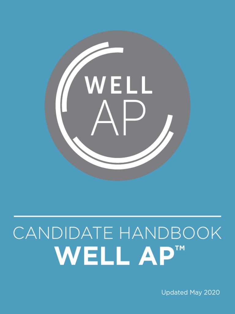Well Ap: Candidate Handbook | PDF | Air Pollution | Test (Assessment)