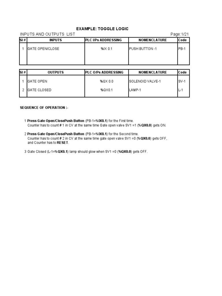 Toggle logic inputs and outputs | PDF | Computer Engineering | Digital ...