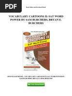 Vocabulary Cartoons for Students | PDF | Vocabulary | Cartoon
