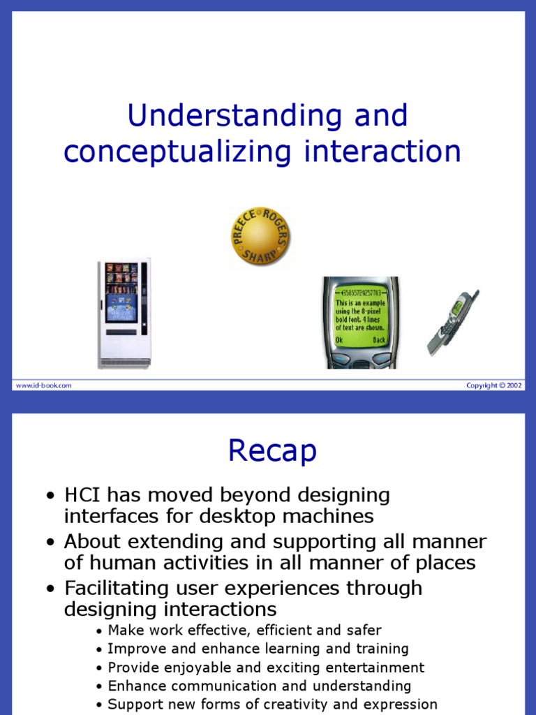 Understanding and Conceptualizing Interaction | PDF | Graphical User Interfaces | Conceptual Model