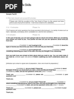 Michigan English Test MET: Sample Questions | PDF | Tests | Test ...