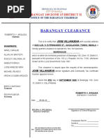 Barangay Business Permit | PDF