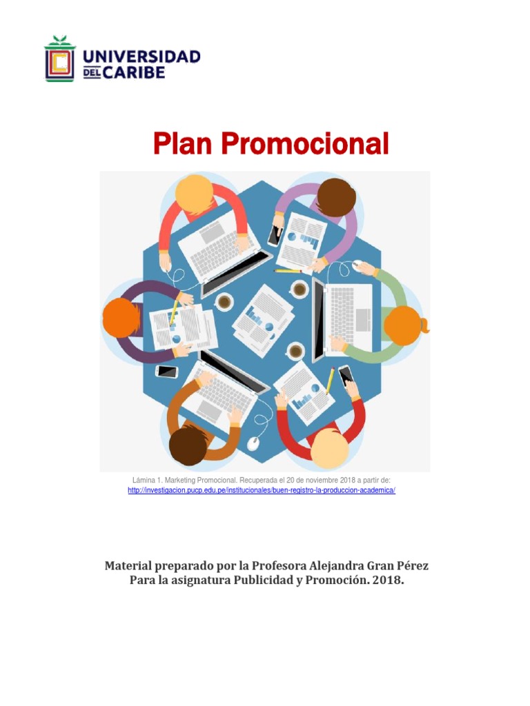 Unidad 1. Recurso 2. Plan Promocional PDF | PDF | Publicidad | Producto ...