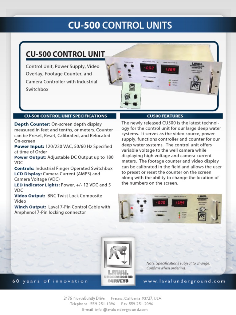 Cu500 Sales Sheet Web | PDF