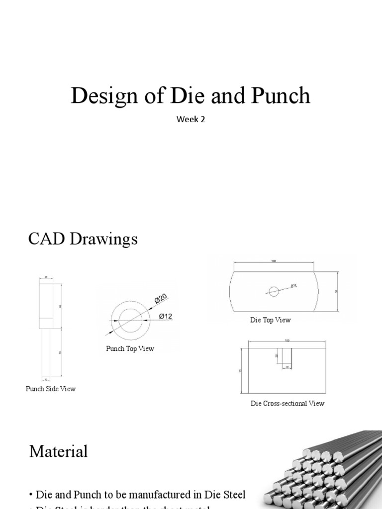 Die and Punch Design Overview | PDF | Art