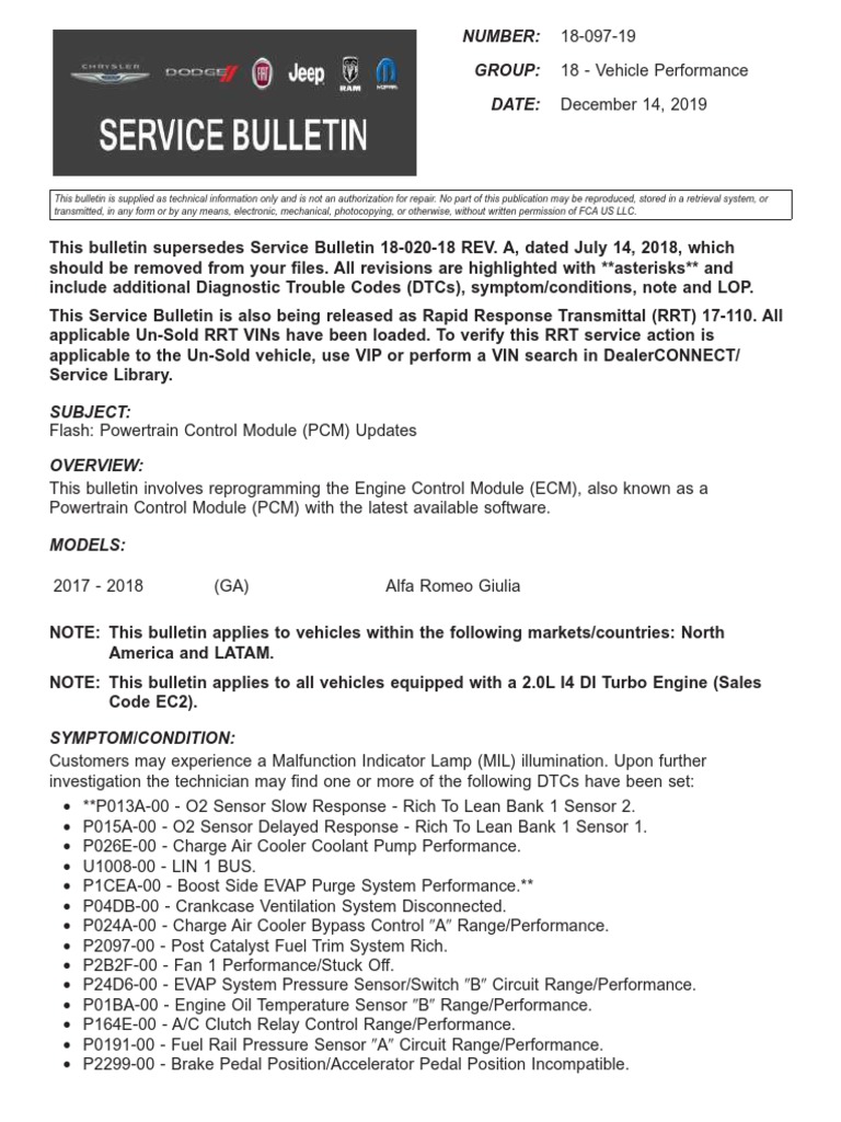 Flash Powertrain Control Module (PCM) Updates | PDF | Turbocharger ...
