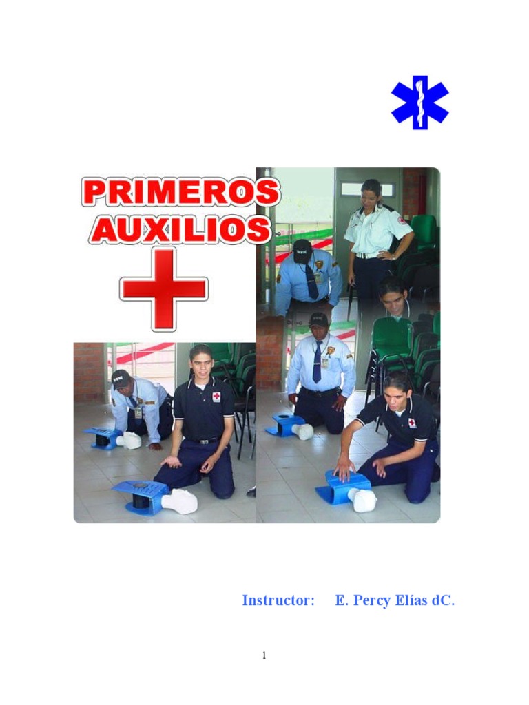 Manual de Primeros Auxilios | PDF | Reanimación cardiopulmonar | Herida