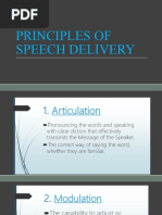 Four Types of Speech Delivery | PDF | Public Speaking | Human Communication