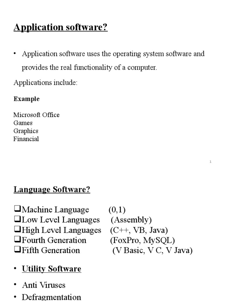 Application Software? | PDF | Booting | Device Driver