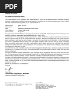 Teleperformance Relieving Letter | PDF