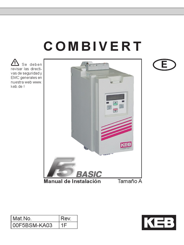 Manual Keb Español | PDF | Relé | Corriente eléctrica