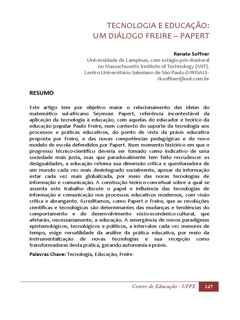 Soffner | Download grátis PDF | Práxis | Aprendizado