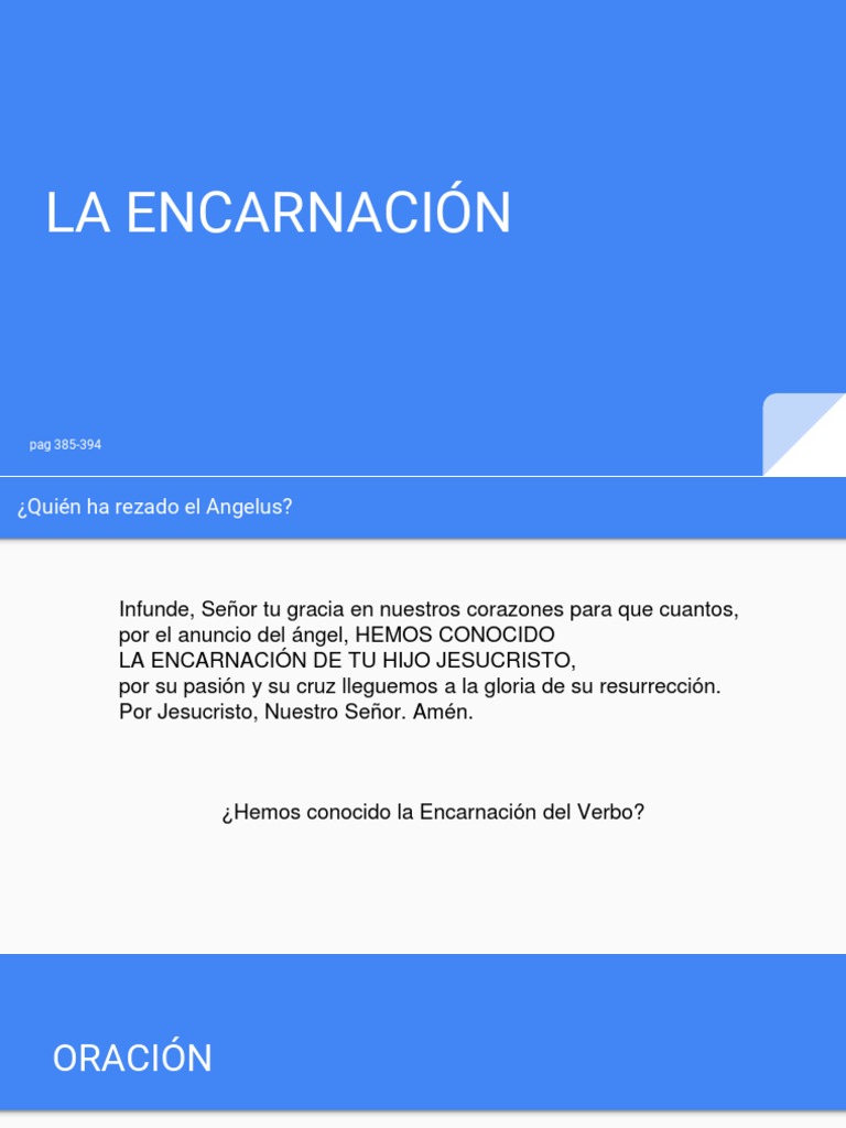 Comprendiendo la Encarnación de Cristo | PDF | Cristo (título ...