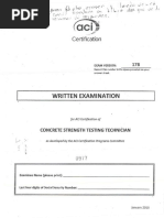 ACI Field Certification Technician Workbook CP-1 37th ED. | PDF