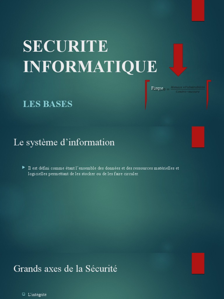 Bases de la Sécurité Informatique | PDF | Cryptographie | Cryptage