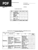 Planificare A X A Dirigentie - Module. 2023-2024 | PDF
