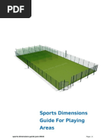 Cricket Ground Dimensions and Specifications | PDF