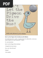 Don't Let The Pigeon Drive The Bus | PDF | Books | Children's Literature