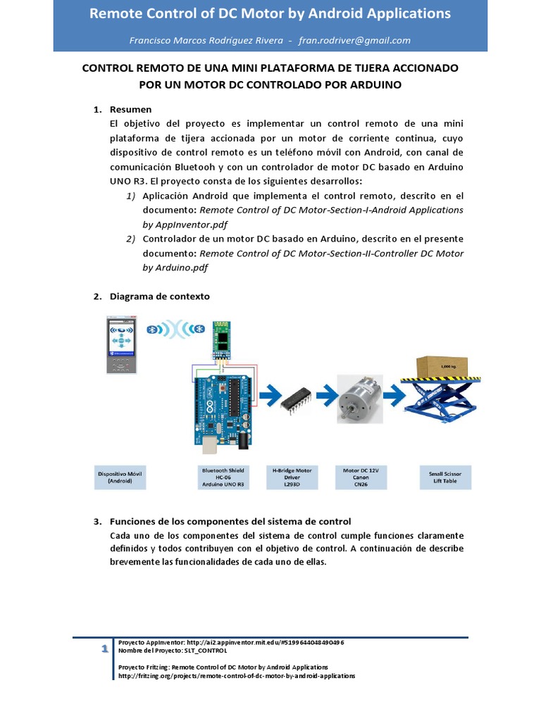 Remote Control of DC Motor-Section-II-Controller DC Motor by Arduino ...