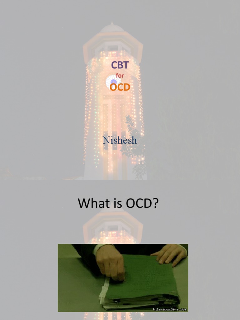 Cognitive Behavior Therapy For Obsessive Compulsive Disorder (OCD ...